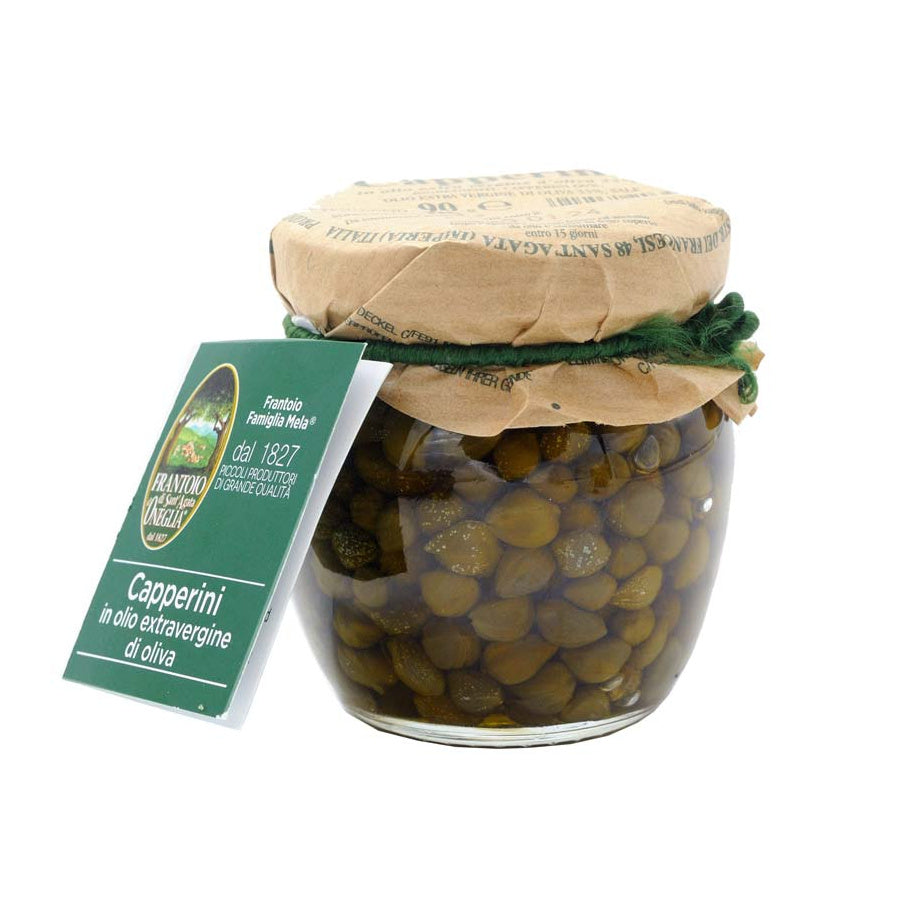 Frantoio Sant'Agata d'Oneglia Capers in extra virgin olive oil 450g ...